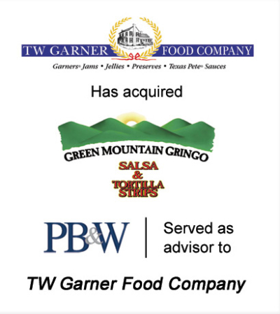 TW Garner Food Company has acquired Green Mountain Gringo - Philpott ...