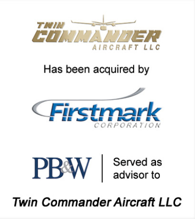 Twin Commander Aircraft has been acquired by Firstmark - Philpott Ball ...